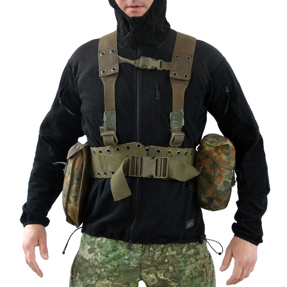 Bundeswehr German Army Flecktarn Tactical Chest Rig Vest 5-teilig ...