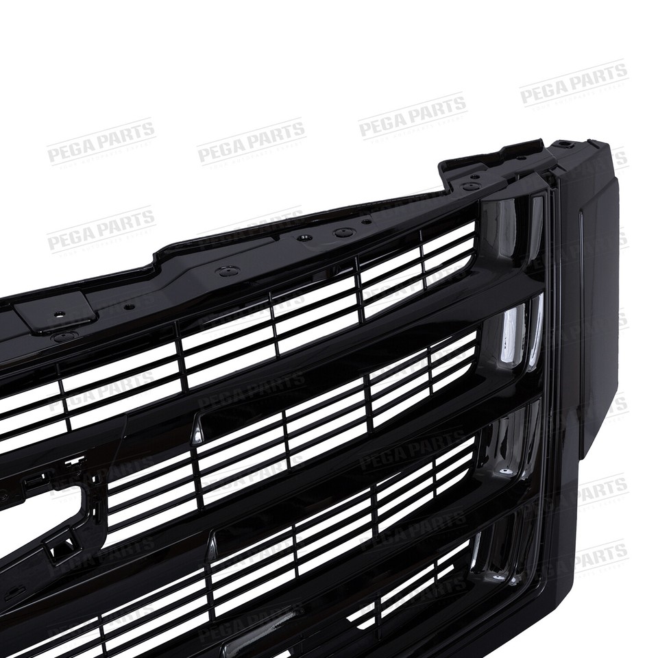 For 2015-2020 Cadillac Escalade Sport Front Bumper Upper Grille Black ...