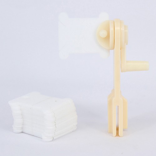 String winder&30pcs plastic embroidery floss&craft thread bobbins for ...