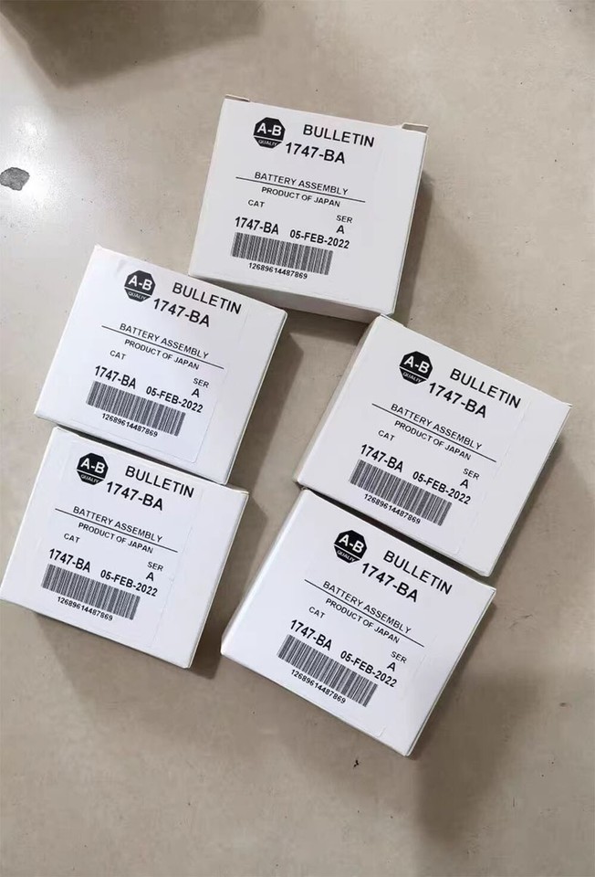 10 Pack Brand New Allen Bradley 1747-BA, B9650T PLC Battery SLC Lithium ...