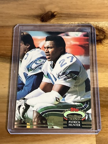 1992 Stadium Club Football Card #556 Patrick Hunter | eBay