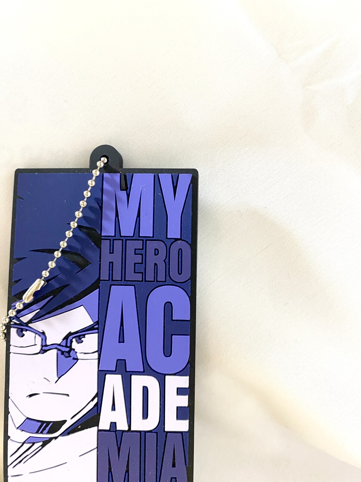 Tenya Iida My Hero Academia MHA Rubber Keychain Strap Bandai Namco ...