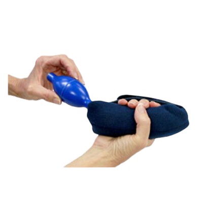 COMFY AIR HAND ROLL - FINGER SEPARATOR OPTION- BLUE -WASHABLE COVER ...