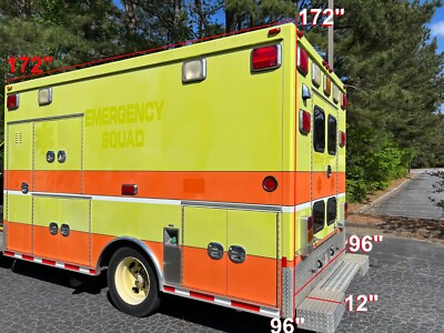 2009 Ambulance Cargo Box 172" L x 96" Tall x 96" Wide + Console Lights ...