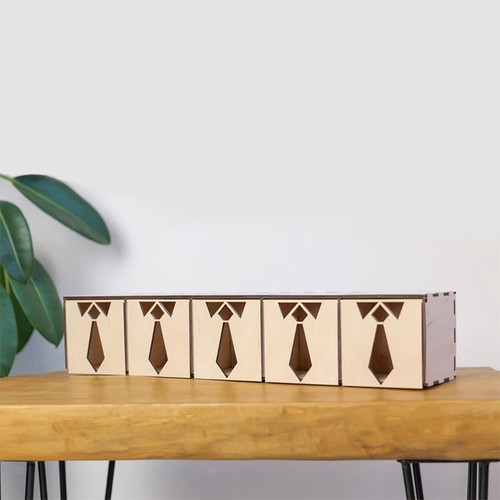 Tie Display Box Single Creative Display Case for Drawer Home Bedroom ...