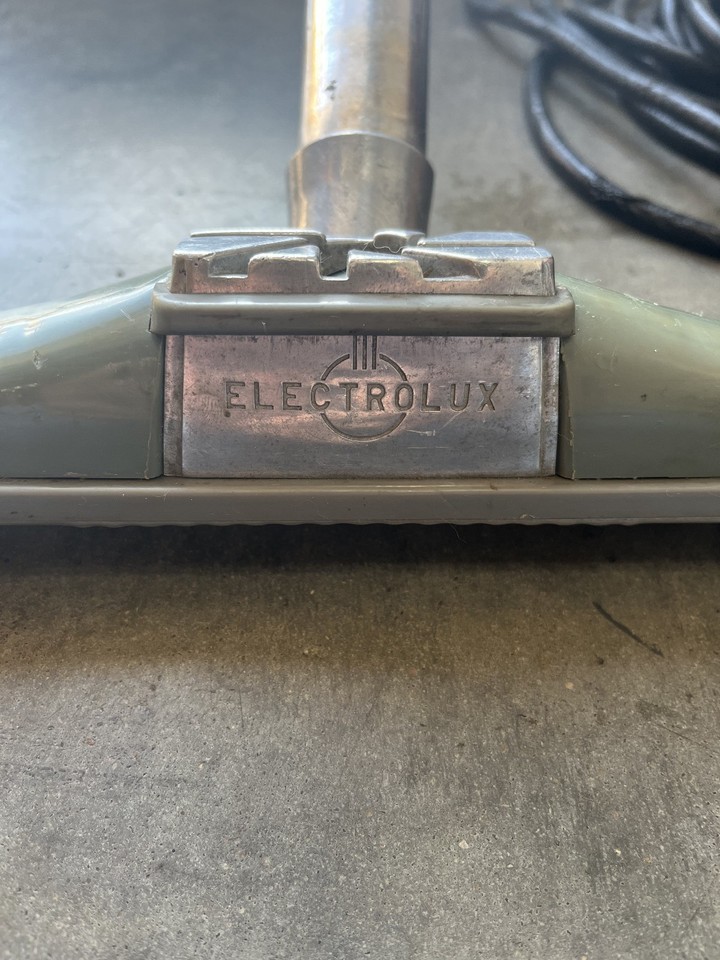VINTAGE Electrolux Model 30 XXX Vacuum TURNS ON, ONE ATTACHMENT (NO ...