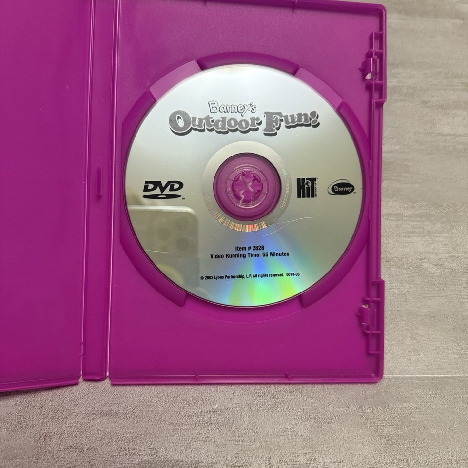 Barney's Outdoor Fun (DVD) 2003 Excellent Condition 45986028280| eBay