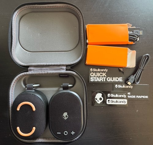 Skullcandy Kilo Wireless Waterproof Bluetooth Speaker with Case Bundle ...