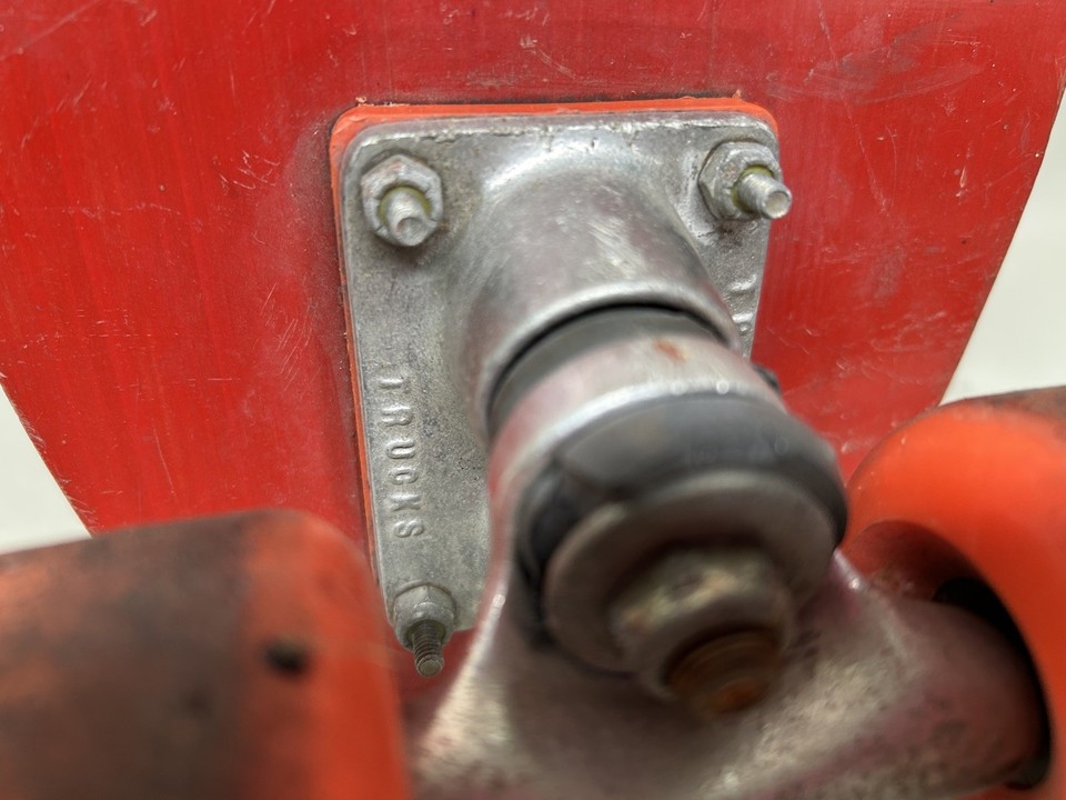 Gordon & Smith 1970’s Red Vintage Fibreflex Kicktail Model Skateboard ...