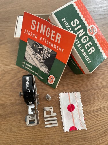 Singer Featherweight Sewing Machine Vintage Zigzag Attachment 160620 | eBay
