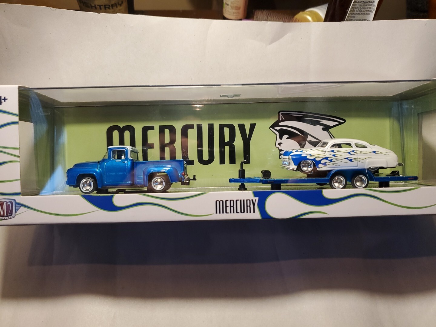 NEW M2 MACHINES AUTO HAULERS 1956 MERCURY M-100 TRUCK & 1949 MERCURY ...