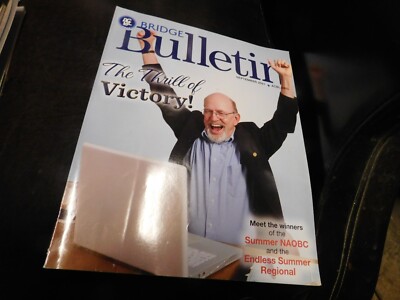 Bridge Bulletin Magazine 2021 September | eBay