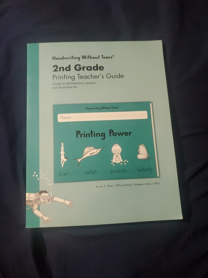 2nd Grade Printing Teacher's Guide by Jan Z. Olsen and Emily F. Knapton ...