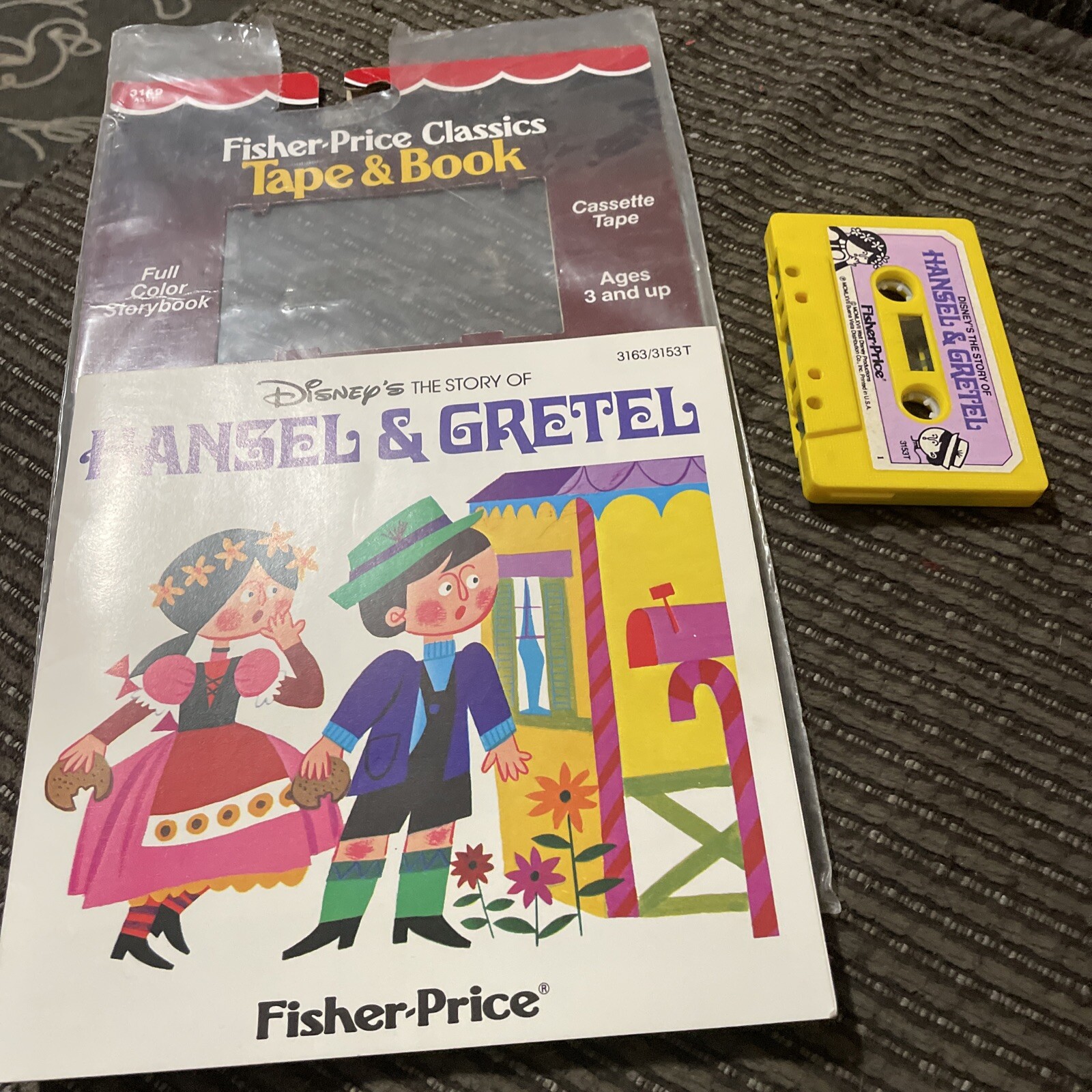 Disney's The Story of Hansel & Gretel Fisher-Price Book and Cassette ...