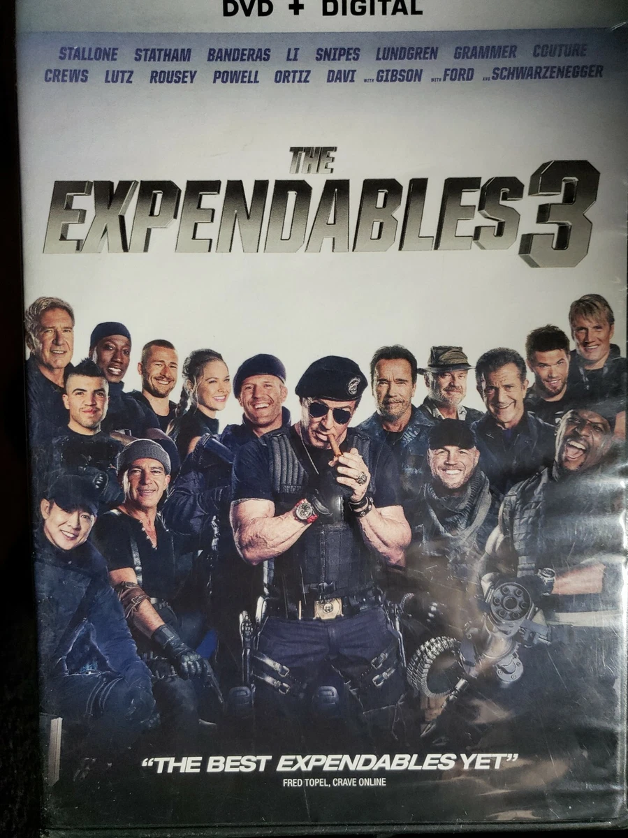 The Expendables 3 Dvd Poster