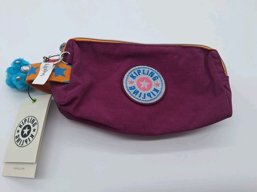 NWT Kipling Stars Pop Magenta Garri KI2164 MSRP $59 Clutch Small Bag ...