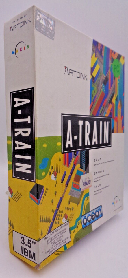 IBM PC -- A-TRAIN (OCEAN - 3,5" DISK) | eBay