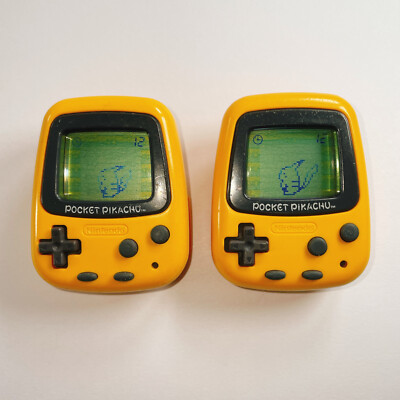 Lot of 2 Nintendo Pokemon Pocket Pikachu Toy Digital Pedometer Vintage ...