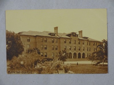 c1910s Sepia Postcard Roble Hall Stanford University Stanford CA ...