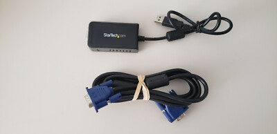 StarTech.com USB to VGA Multi Monitor External Video Adapter USB2VGAE2 ...