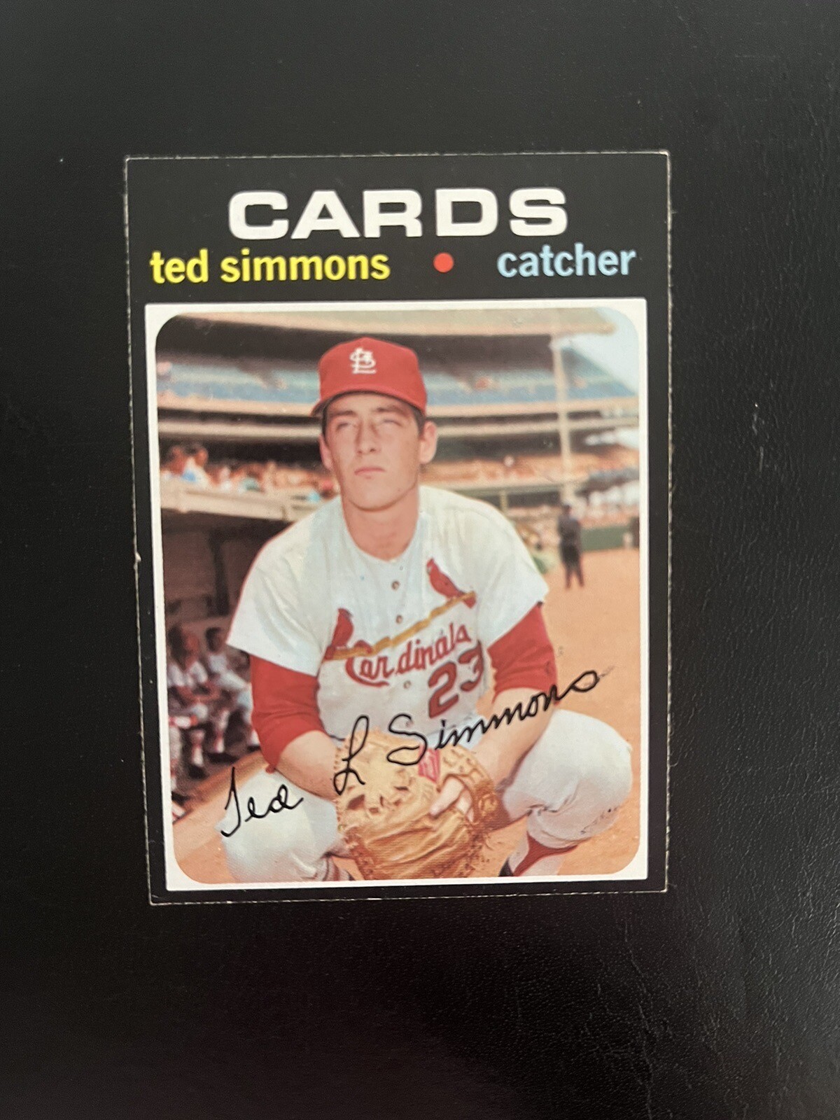 1971 TOPPS #117 TED SIMMONS HOF STL CARDS—POPULAR ROOKIE💥*** (tgcs) | eBay