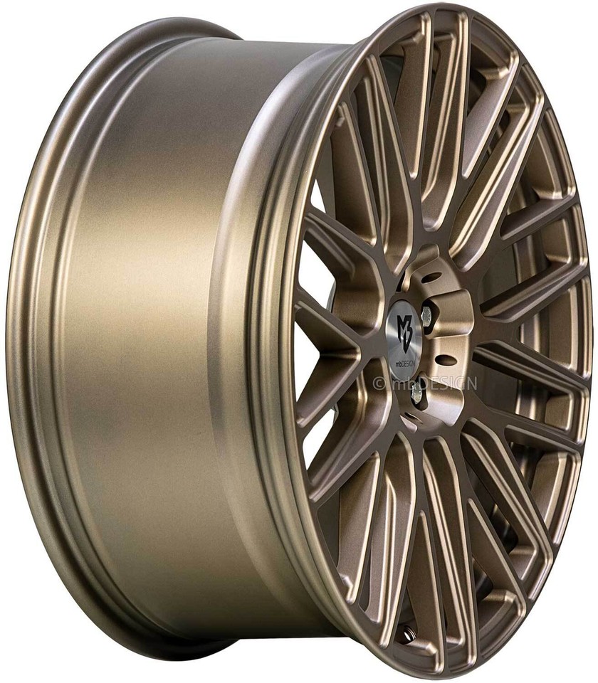MB-Design KV4 alloy wheels 4x 7.5Jx18 ET45 5x108 BRON fits Toyota ...