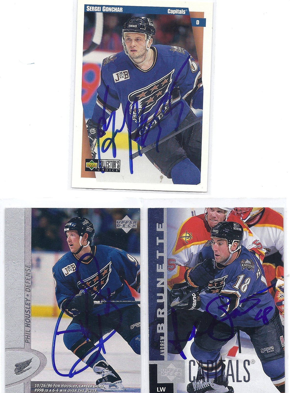 1996-97 Donruss #107 Derek Plante Buffalo Sabres Signed Autographed ...