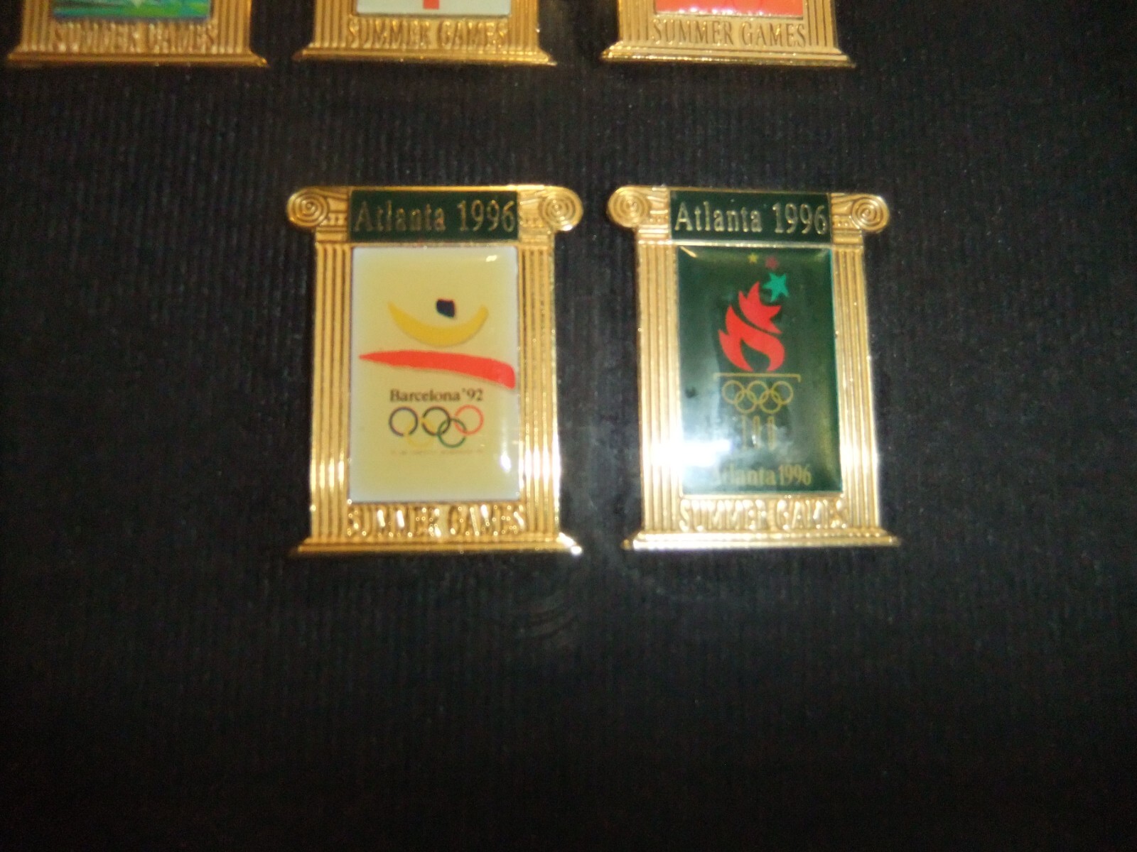 Limited Edition, Numbered Pin Collection 1996 Atlanta Centennial ...