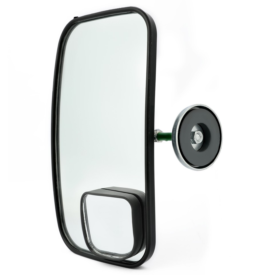 2 Magnetic Backup Mirrors For Skid Steer John Deere w/BLIND SPOT ...