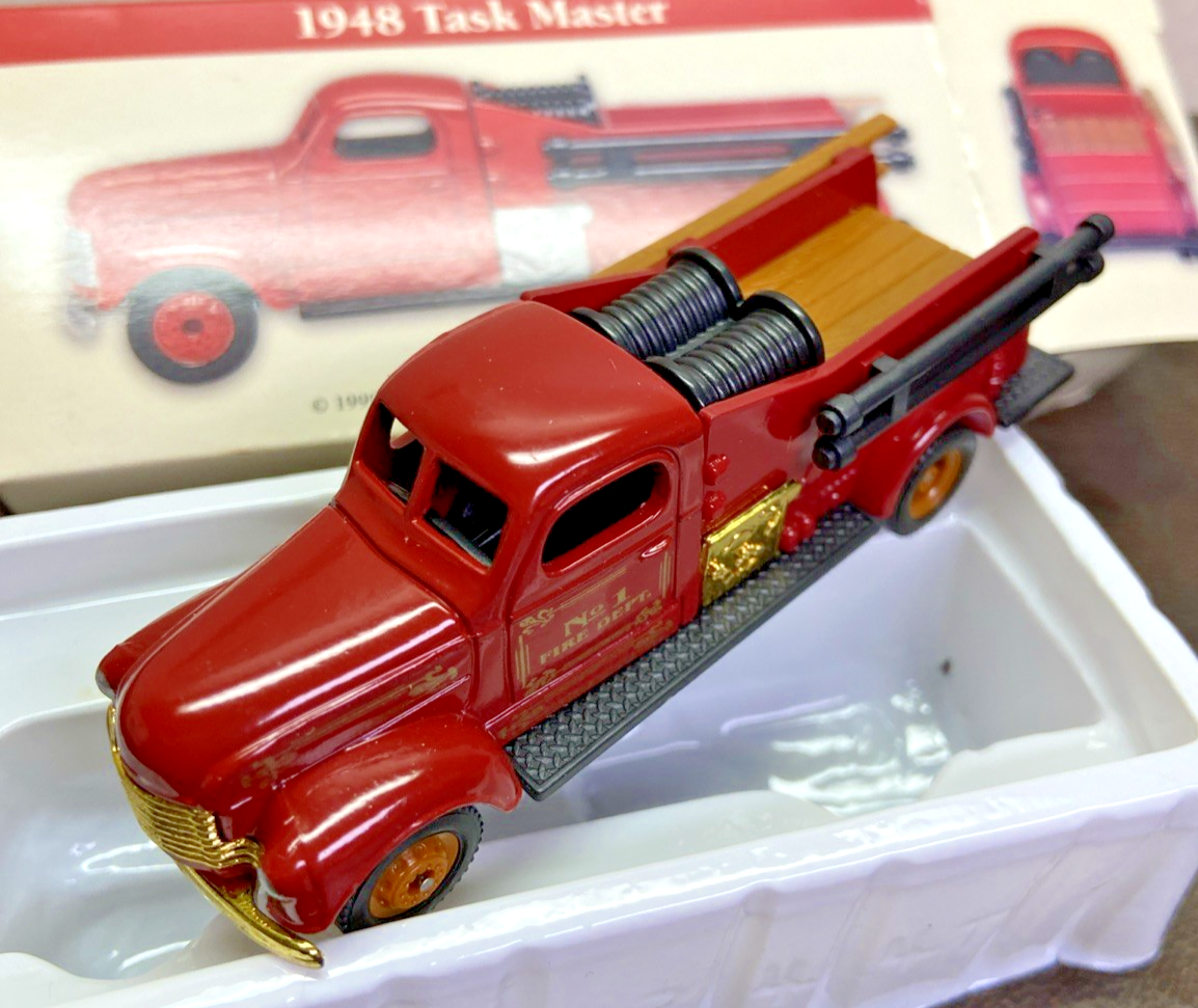 Vintage 1948 Task Master 1:64 Diecast Fire Truck Premium | eBay