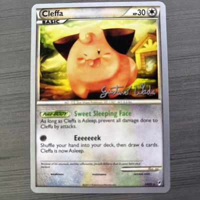 Pokémon TCG Cleffa Card 24/95 Call of Legends Regular Rare world ...