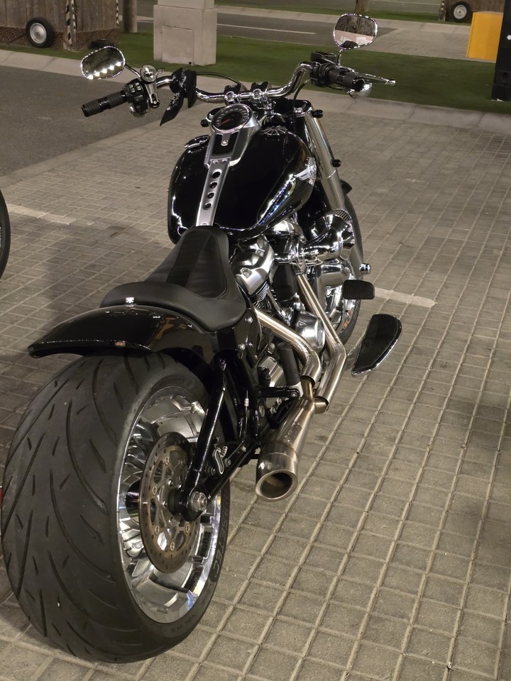 2-1 Exhaust Full System Fit For Harley Davidson Softail Fat Boy 88 Ci ...