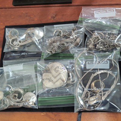 50 grams Sterling Silver (.925) Lot for Scrap , Clean !! Ready to Melt ...