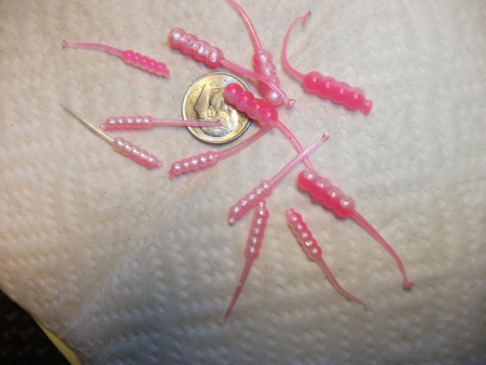 100-1 1/8-1 3/8"-crappie-panfish-grubs-jigs-maggot-wax worm-scent ...