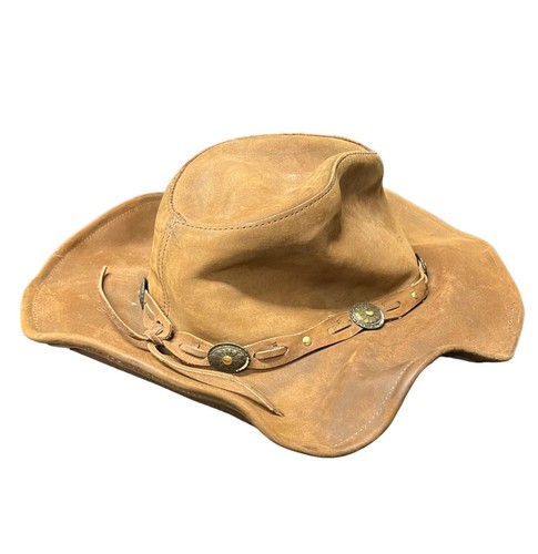 Stetson Rodeo Dr Collection Mens Brown Leather Western Cowboy Hat Size ...