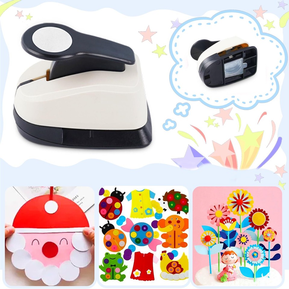 Circle Punch Circle Hole Punch Paper Hole Puncher 3 PCS Circle Punch ...