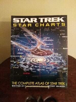 Star Trek Star Charts The Complete Atlas Of Star Charts | eBay