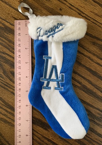 LA Dodgers Christmas Tree Ornament Stocking | eBay
