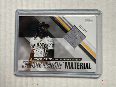 2024 Topps Series 1 Major League Material Oneil Cruz Patch #MLM-OC | eBay