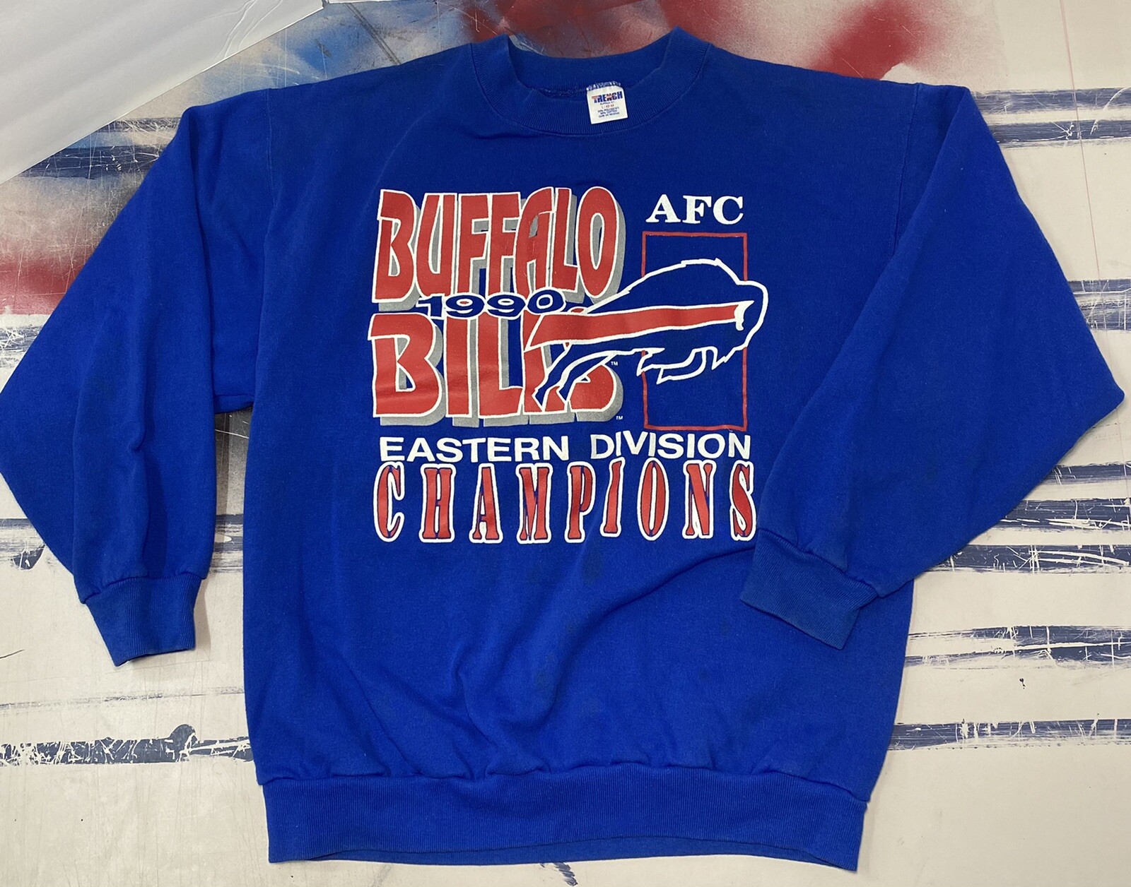 Vintage Trench NFL Buffalo Bills 1990 Eastern Divisio… - Gem