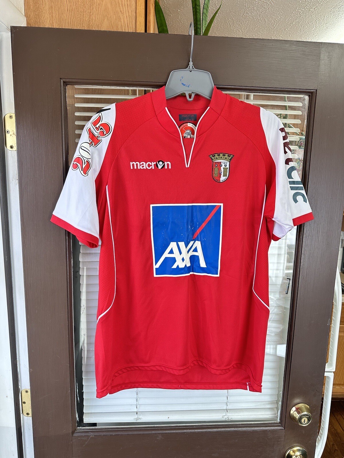 Authentic FC Braga Portugal Macron 2011-2012 Away Football Soccer ...