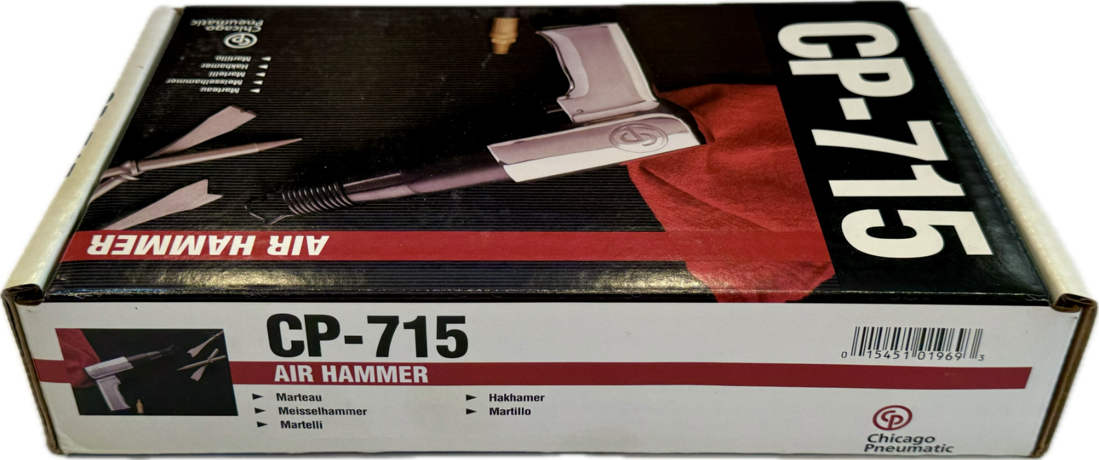 CP Chicago Pneumatic CP-715 Air Hammer Zip Gun uses .401 Std Shank 109 ...