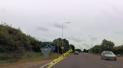 Photo 6x4 Cannock Road approaching M6 junction 11 Laney Green c2015 ...