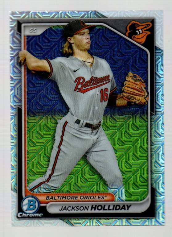 2024 BOWMAN CHROME MOJO REFRACTOR BASE/PROSPECTS/PARALLELS/INSERTS ...