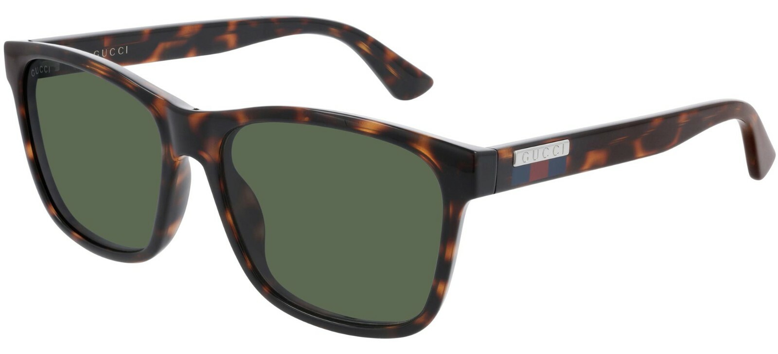 Gucci GG0746S Havana/Green (003) Sunglasses 889652294551| eBay