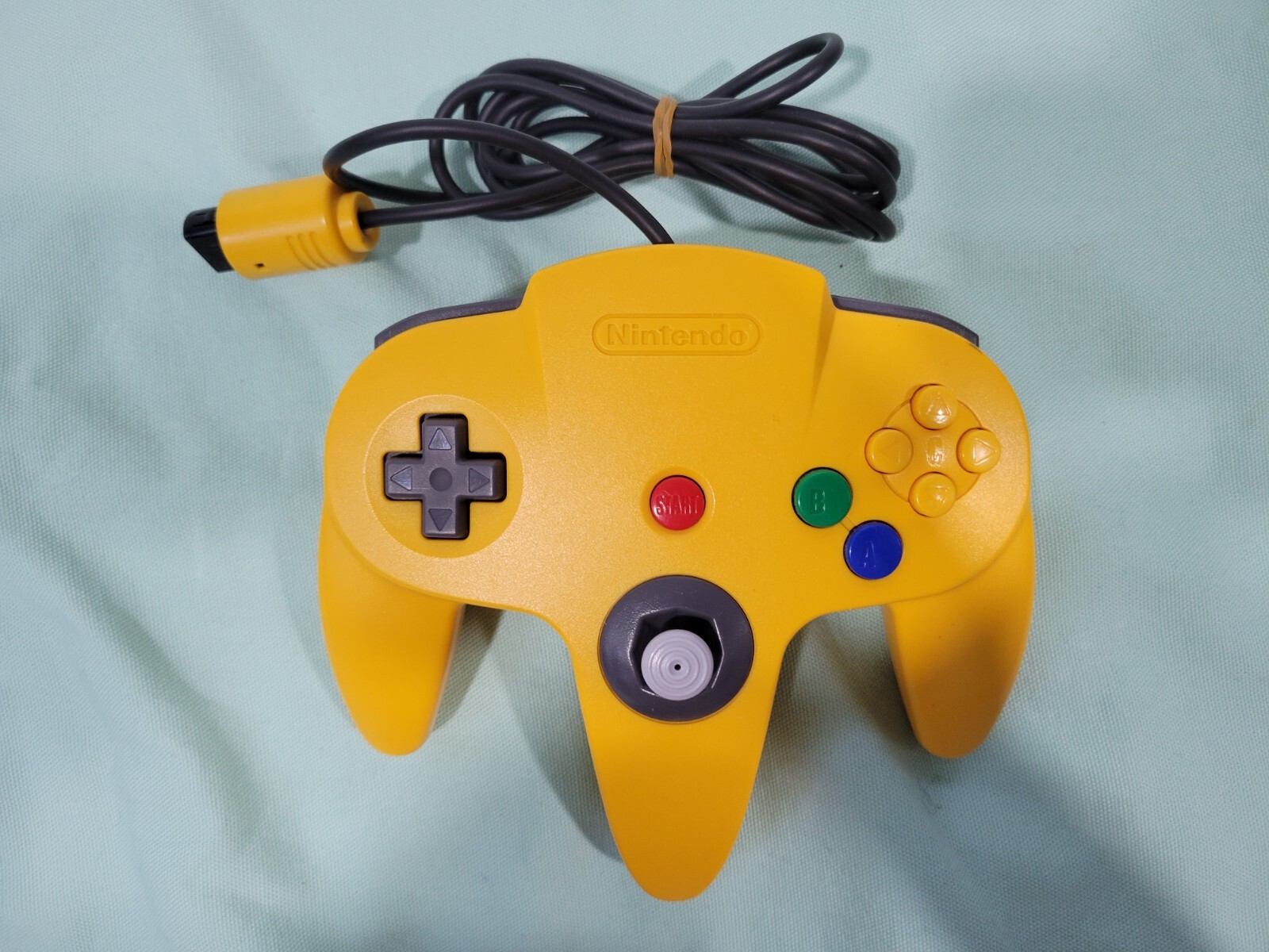 *Read* Official Nintendo 64 Controller Yellow AUTHENTIC OEM N64 ...