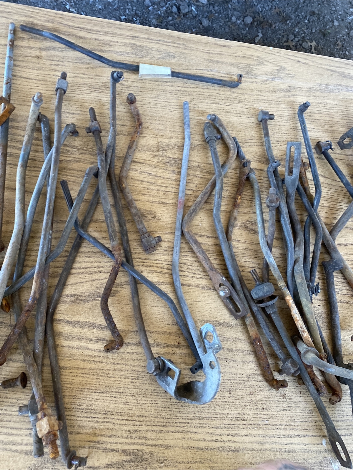 chevy 4 speed shifter linkage arm rods 59 Pieces Muncie Saginaw Shift ...