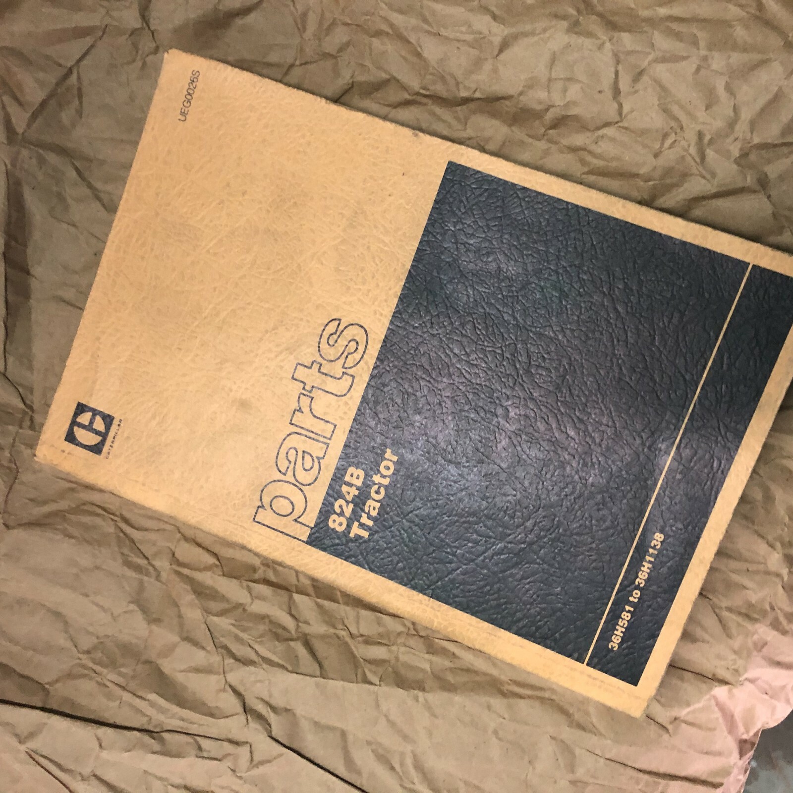 CAT CATERPILLAR 824B 824 COMPACTOR WHEEL DOZER PARTS CATALOG BOOK S/N ...