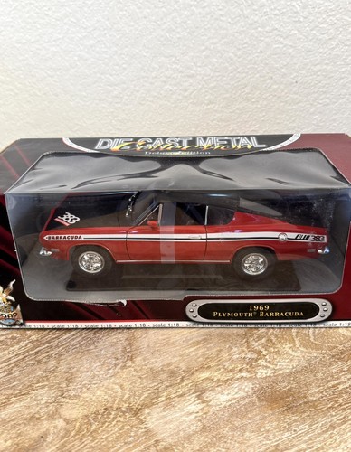 Die Cast Metal Collection “ Deluxe Edition “ Plymouth Barracuda 1969 | eBay