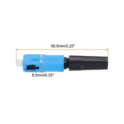 3PCS SC UPC Fiber Optic Quick Connector, SM Straight Fast Connectors ...